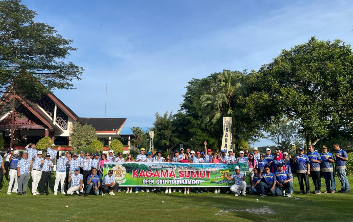 Kagama Sumut Open Golf Tournament Hadir dengan Tageline "Guyub, Rukun ...
